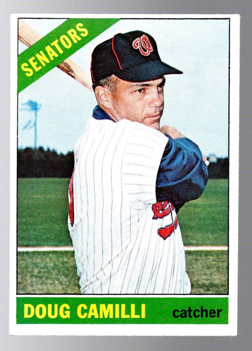TOPPS 593 SENATORS DOUG CAMILI VERY EXCELLENT WELL CENTERED LOOK | eBay