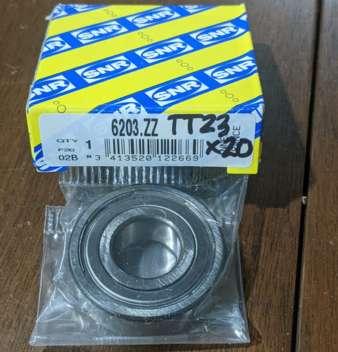 New SNR 6203ZZ Deep Groove Ball Bearing 6203 ZZ | eBay