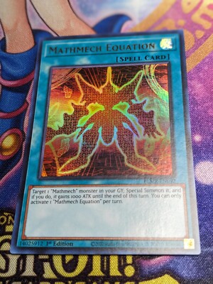 Yugioh! Mathmech Equation - BLMR-EN092 - Ultra Rare - 1st Edition Near ...