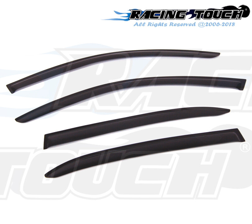 JDM Window Visor Deflector Out-Channel Smoke Tinted 4pcs For Lexus ...