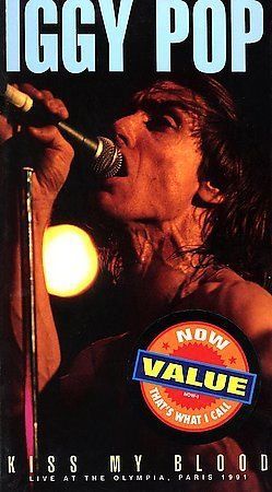 Iggy Pop - Kiss My Blood (VHS, 1992) for sale online | eBay