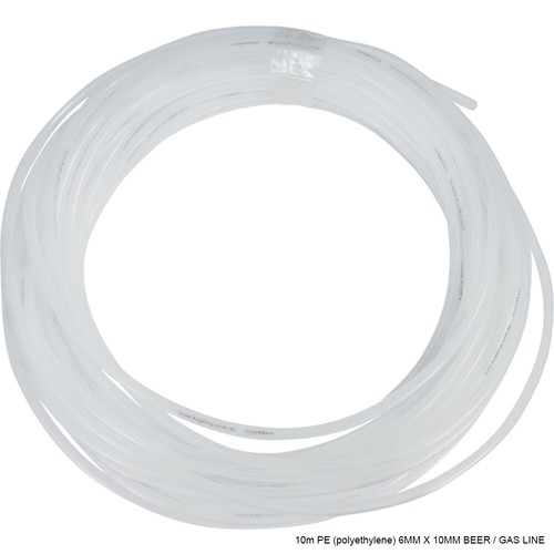 10M PE WATER LINE/BEER/GAS LINE 6MM X 10MM FP | eBay