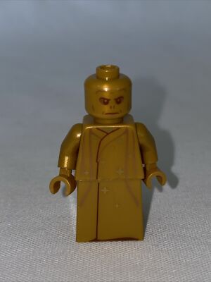 Lego Harry Potter GOLD PEARL VOLDEMORT MINIFIGURE 76389 20th ...