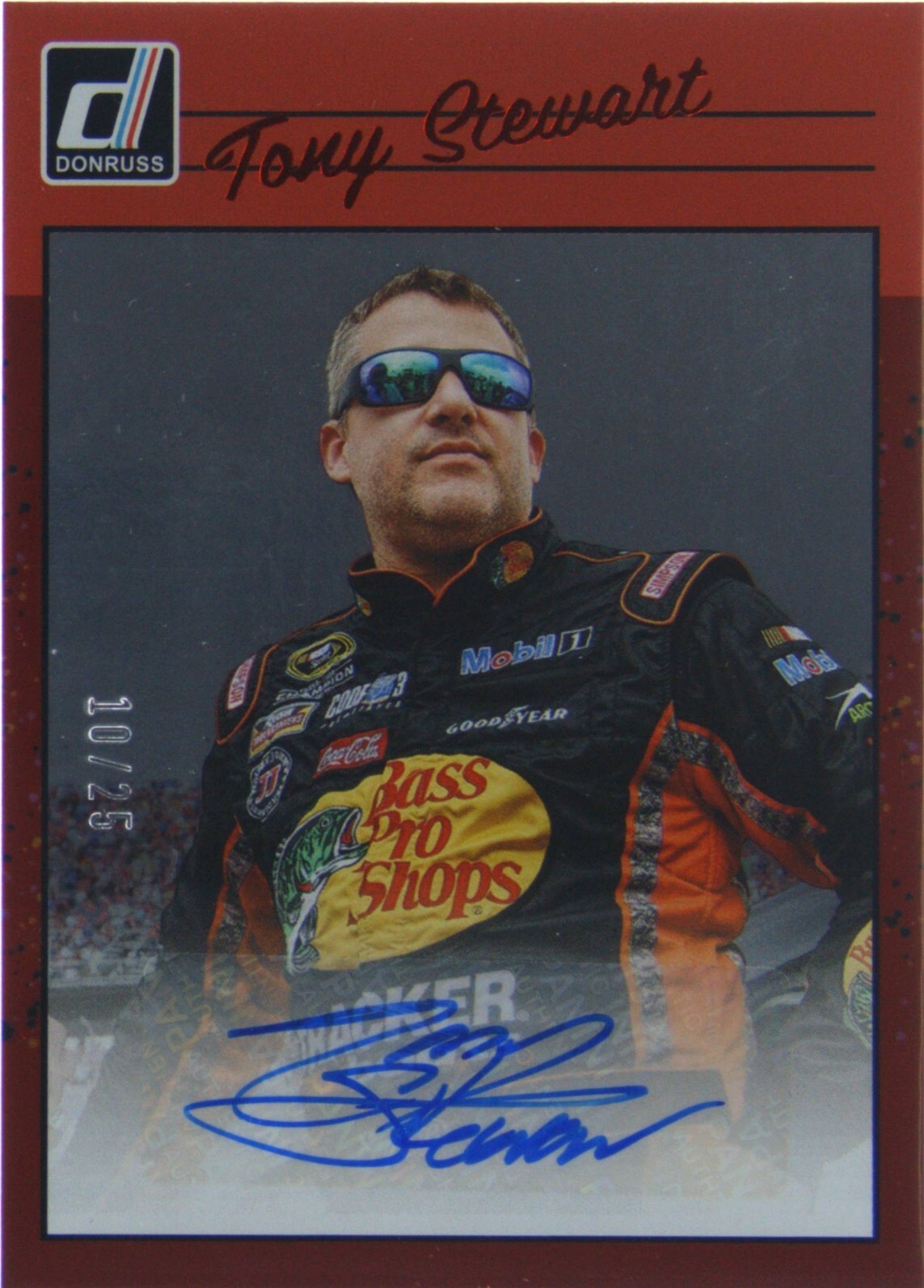 2023 Panini Donruss NASCAR - Retro 1990 Signatures Tony Stewart #RS-6 ...