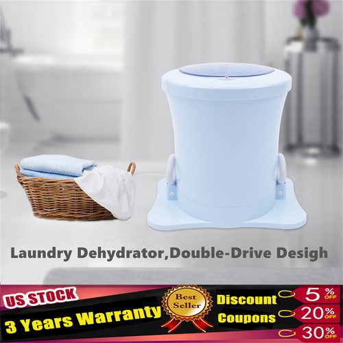 Mini Dryer Portable Compact Clothes Spin Dryer Manual Home Laundry ...