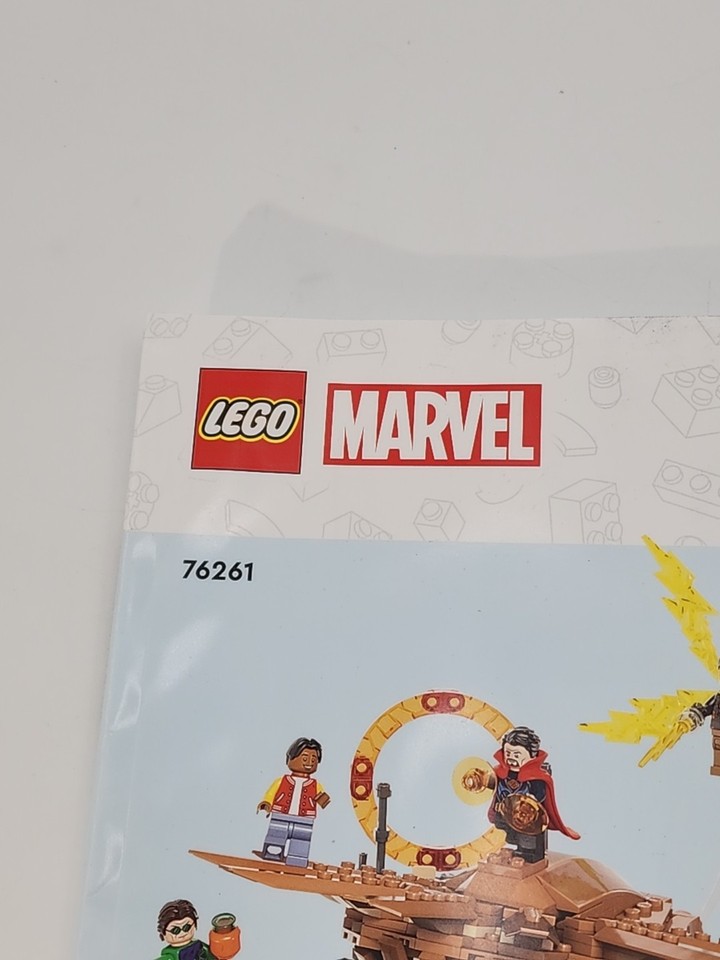 LEGO Marvel 76261 Instruction Manual, Spider-Man Final Battle | Manual ...
