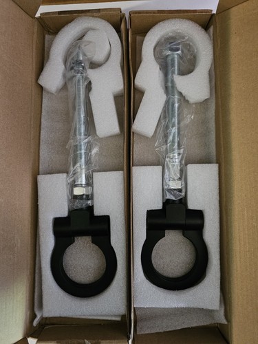 Black Tow Hook Fits for Subaru WRX STI BRZ Impreza Outback Scion FR-S ...