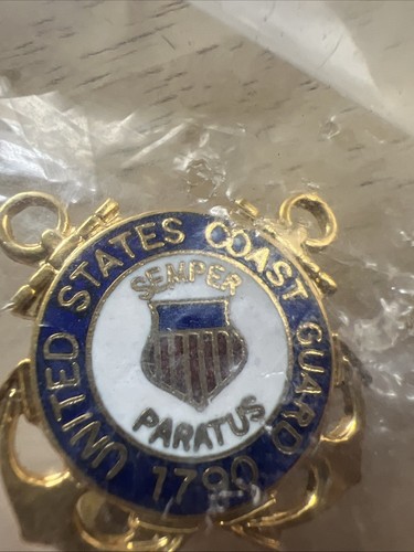 USCG Coast Guard Semper Paratus Hat / Lapel Pin. New | eBay