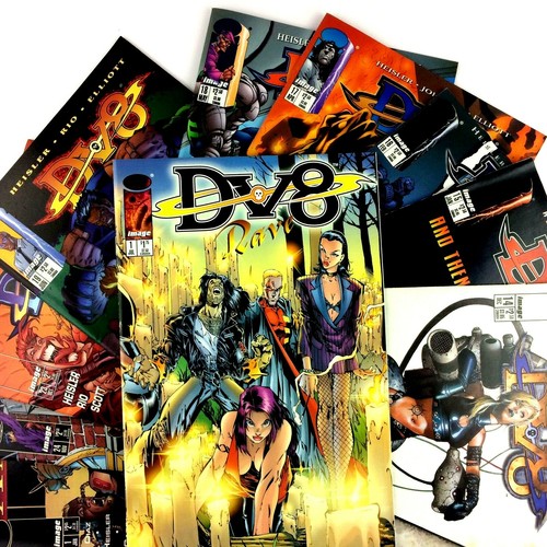 DV8 10 Comic Book Lot Image 14 15 16 17 18 19 23 24 Annual #1 Rave #1 ...
