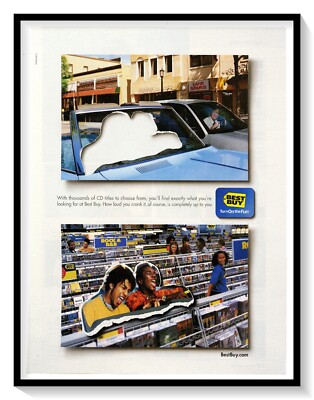 Best Buy Entertainment Rental CDs Print Ad Vintage 2002 Magazine ...