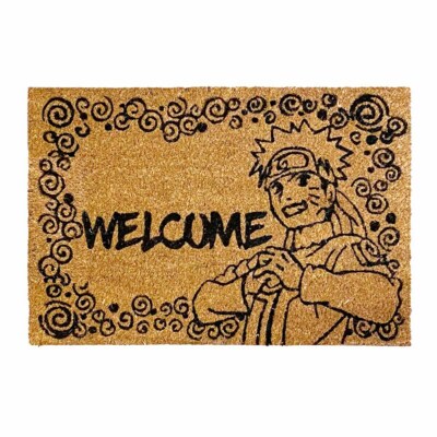 Naruto Shippuden - "Welcome" Anime Coir Door Mat - Official Licensed | eBay