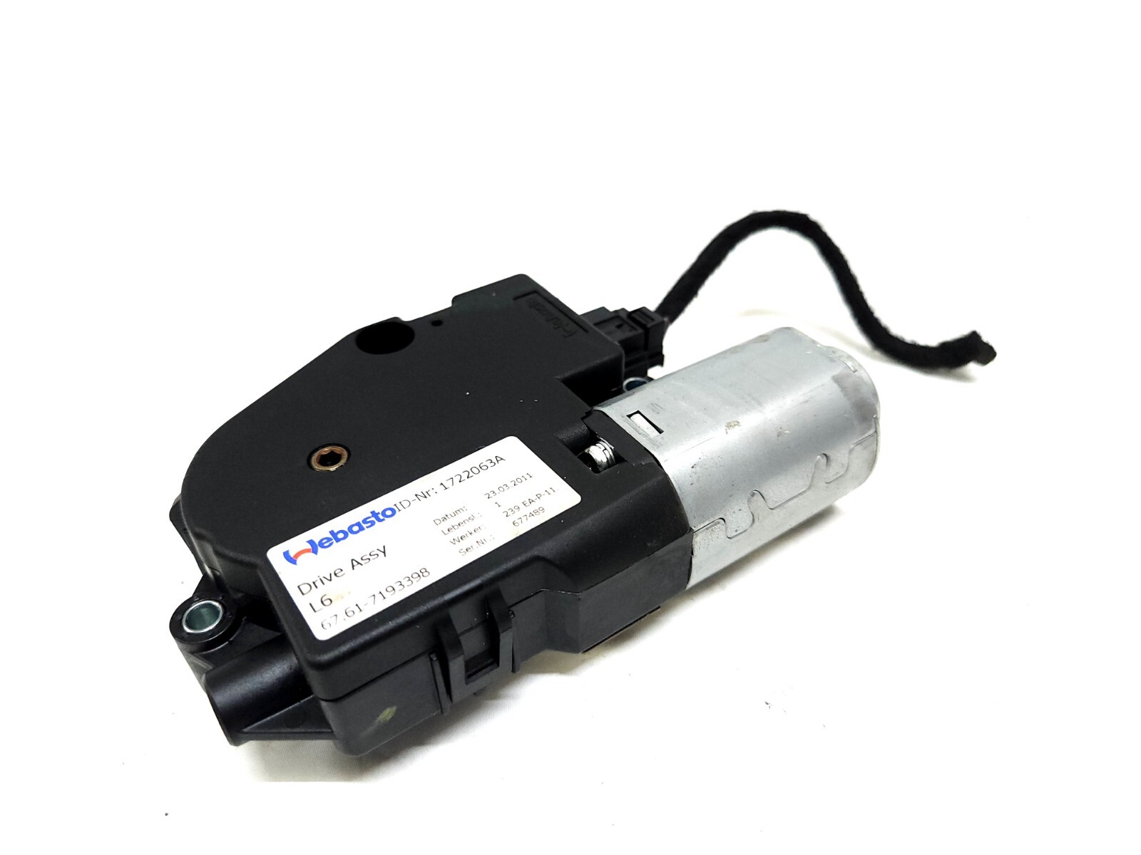 ⭐ Bmw F22 F30 F10 F16 F32 Electric Power Sunroof Glass Motor Drive Unit ...