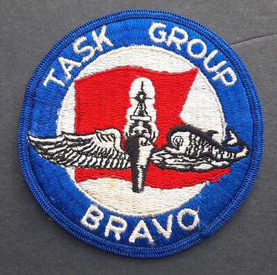 Original USN Patch Navy Task Group Bravo | eBay