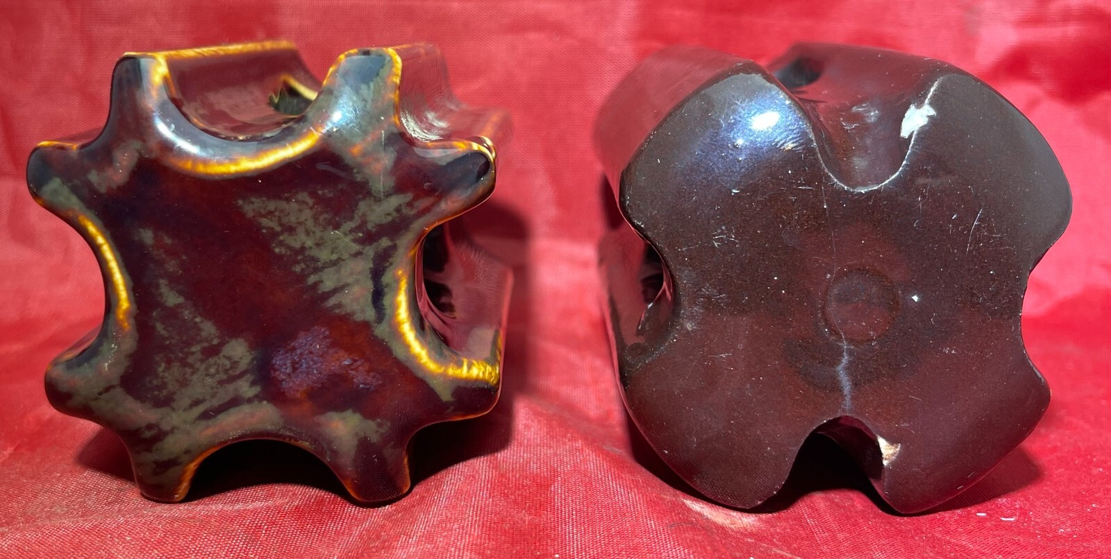 (2) Vintage GUY WIRE Ceramic/Johnny Balls Electrical INSULATOR’s | eBay