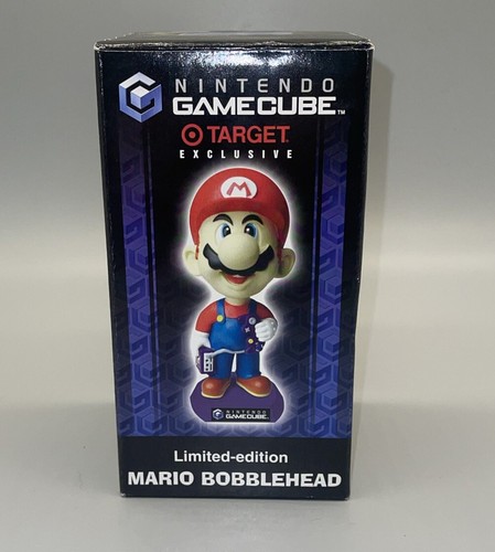 Mario Bobblehead Nintendo GameCube 2002 Limited Target Exclusive Bobble ...