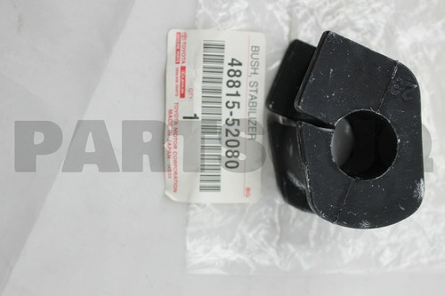 4881552080 Genuine Toyota BUSH, FRONT STABILIZER BAR, NO.1 48815-52080 ...