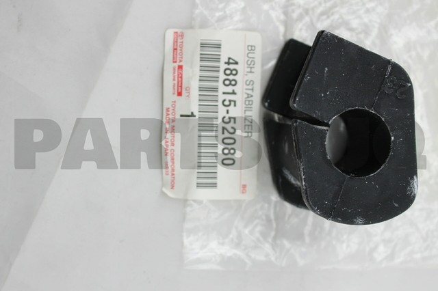 4881552080 Genuine Toyota BUSH, FRONT STABILIZER BAR, NO.1 48815-52080 ...