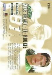 1995 Ultra Football Card #234 Kyle Brady Rookie | eBay