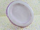 Small Vintage Porcelain Basket Candy Dish Mauve Pearlescent Luster ...