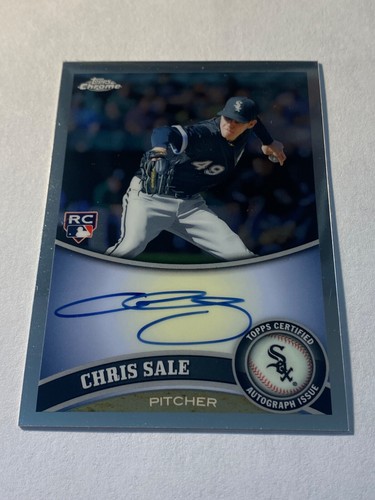 2011 Topps Chrome #205 Chris Sale Rookie AUTO | eBay