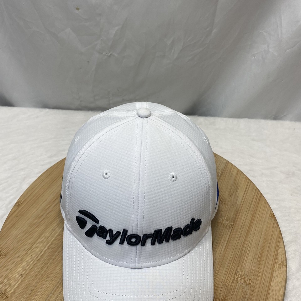Taylormade SIM TP5 GOLF CAP HAT ADJUSTABLE STRAPBACK White Black Blue ...