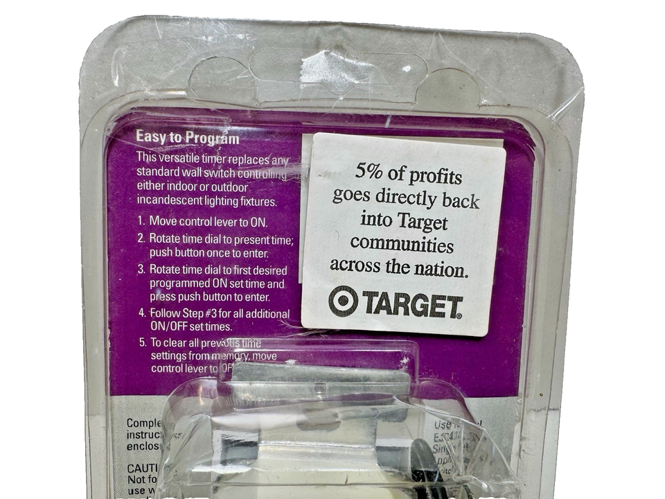 Intermatic EJ341C Programmable 24-Hour Electronic Wall Switch Security ...