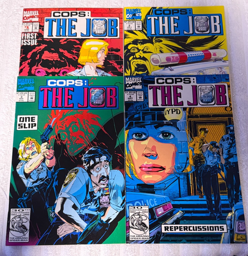 Marvel Comics - COPS: THE JOB #1-4 - Comic Books - June - Sept. 1992 ...