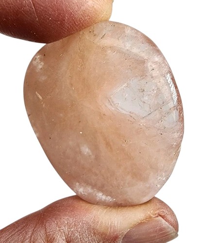 Morganite Polished Smooth Stone 14.2 grams. | eBay