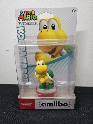 Nintendo Super Mario Amiibo Koopa Troopa PVC Figure North American ...