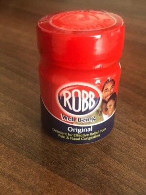 Robb Original Ointment 23ml x2 Effective Relief from Pain & Nasal ...