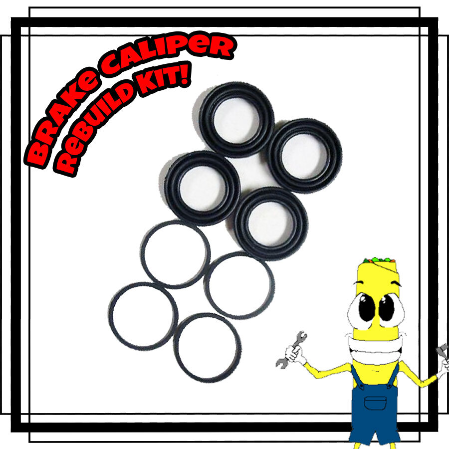 Rear Disc Brake Caliper Rebuild Repair Kit for Nissan NV3500 2012-2021 ...