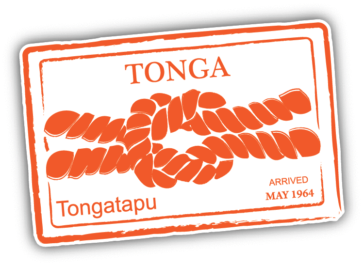 Tonga Passport Stamp Retro Sailing Car Bumper Sticker Decal 5" x 4" | eBay