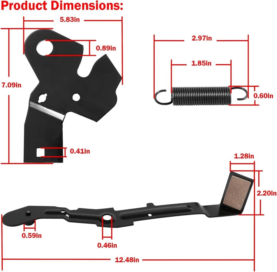 Arm Bracket Roller Cam Kit Fit for AYP/Husqvarna/Craftsman 42" Mower ...