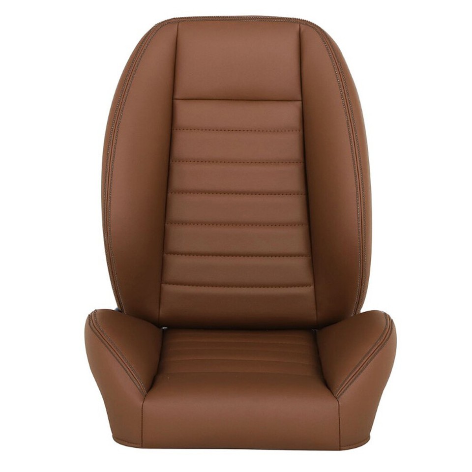 TMI Pro Cruiser Collection Bucket Seats Low-Back Saddle Brown Vinyl W ...