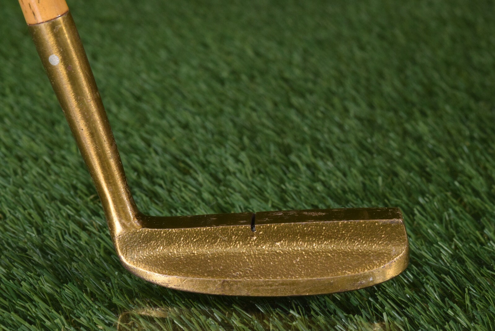 OTEY CRISMAN 38H HAND CRAFTER 35" BLADE PUTTER HICKORY WOODEN SHAFT ~ L ...