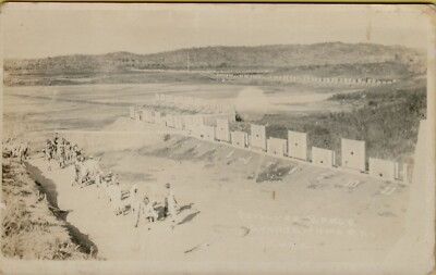 Revolver Hand Gun Range in Guantanamo Bay Cuba Real Photo RPPC Postcard ...
