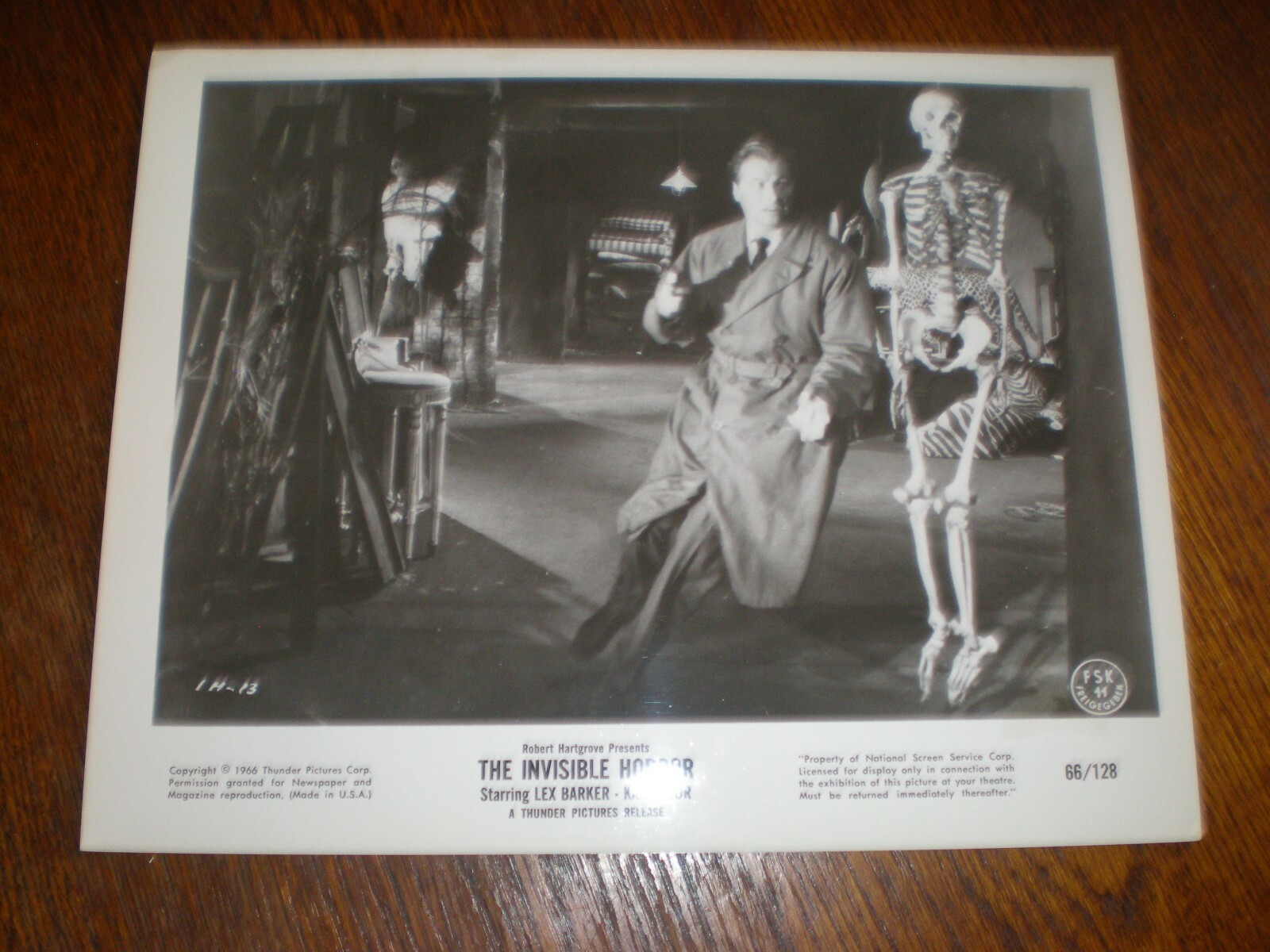 The Invisible Horror 8 x 10 MOVIE STILLS 2 photos | eBay