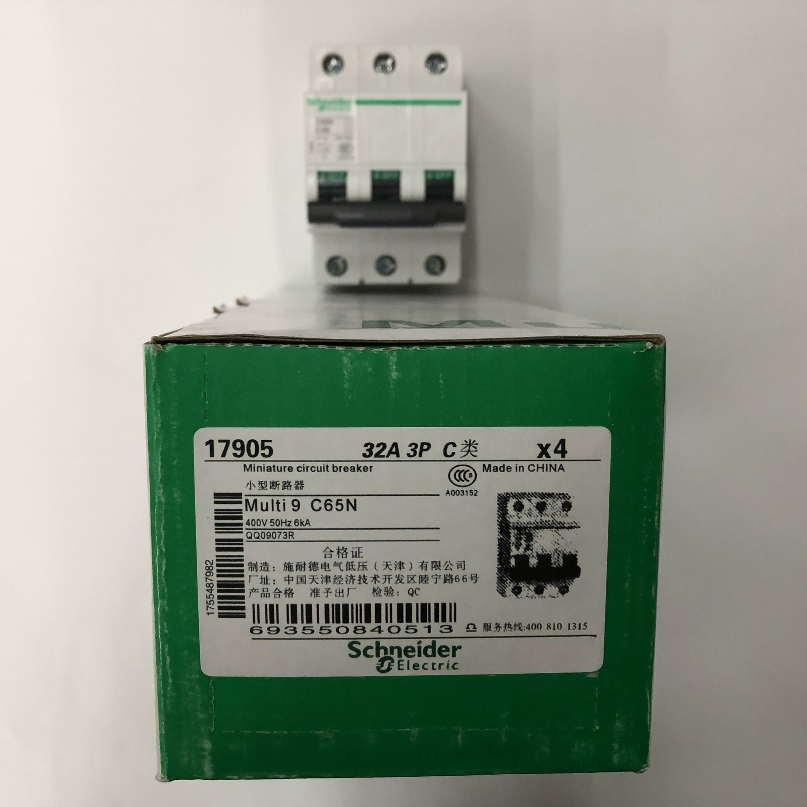 1PCS NEW C65N 3P C32 breaker Schneider | eBay