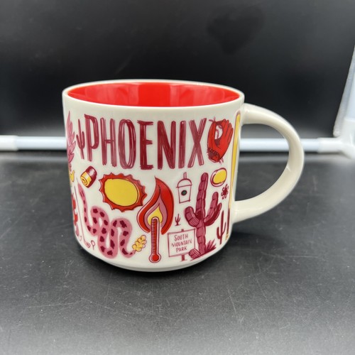 Starbucks PHOENIX AZ Been There Series Coffee Mug 14 Oz Valley of Sun ...