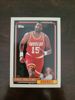 1992-93 Topps Tree Rollins #311 Houston Rockets | eBay