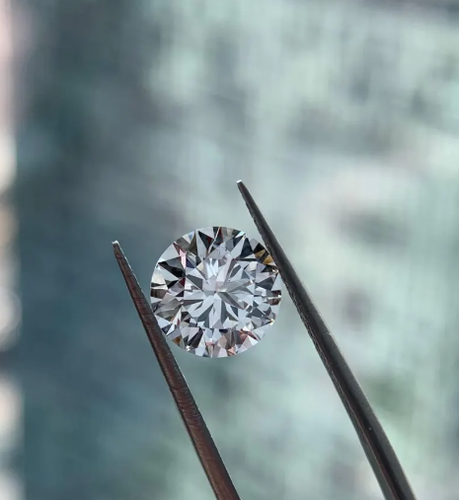 Round Cut Lab Grown 1 CT Natural D Color Loose Diamond VVS1 Clarity ...