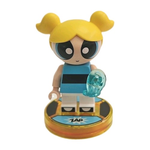 Lego Powerpuff Girls Minifigure Bubbles & Lego Dimensions Disc dim053 ...