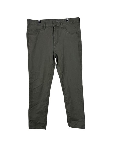 Rhone Pants Mens 32X30 Green Everyday 5 Pocket Twill Stretch Commute | eBay