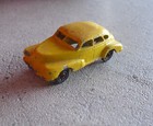Vintage 1940s Lead Metal Yellow Sedan Car 1 7/8" Long LOOK | eBay