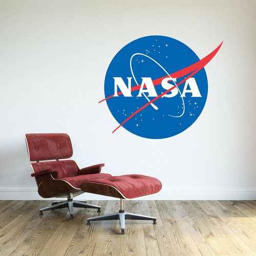 Nasa Logo Wall Decal Space Vinyl Decal Wall Decoration Sticker | eBay