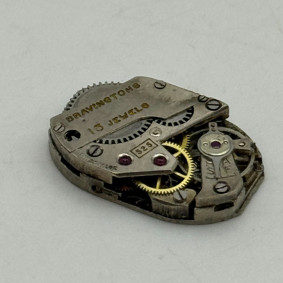 FHF 80 Watch Movement Bravingtons 525 Ladies Manual Wind Swiss Parts 12 ...