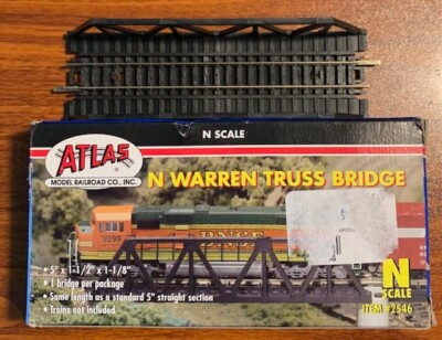 N Scale Atlas #2546 Warren Truss Bridge NIB Free Shipping | eBay