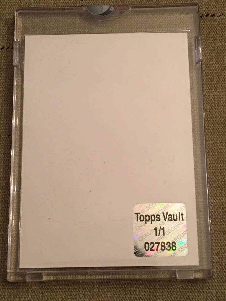 COLIN MORAN 2015 Topps Pro Debut Card Topps Vault #1/1 Astros Pirates ...