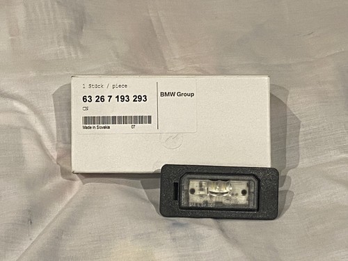 Genuine BMW 63267193293 1-Series LED License Plate Light for sale ...