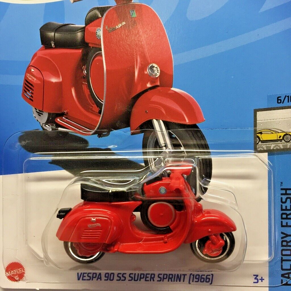 Vespa Scooter Red